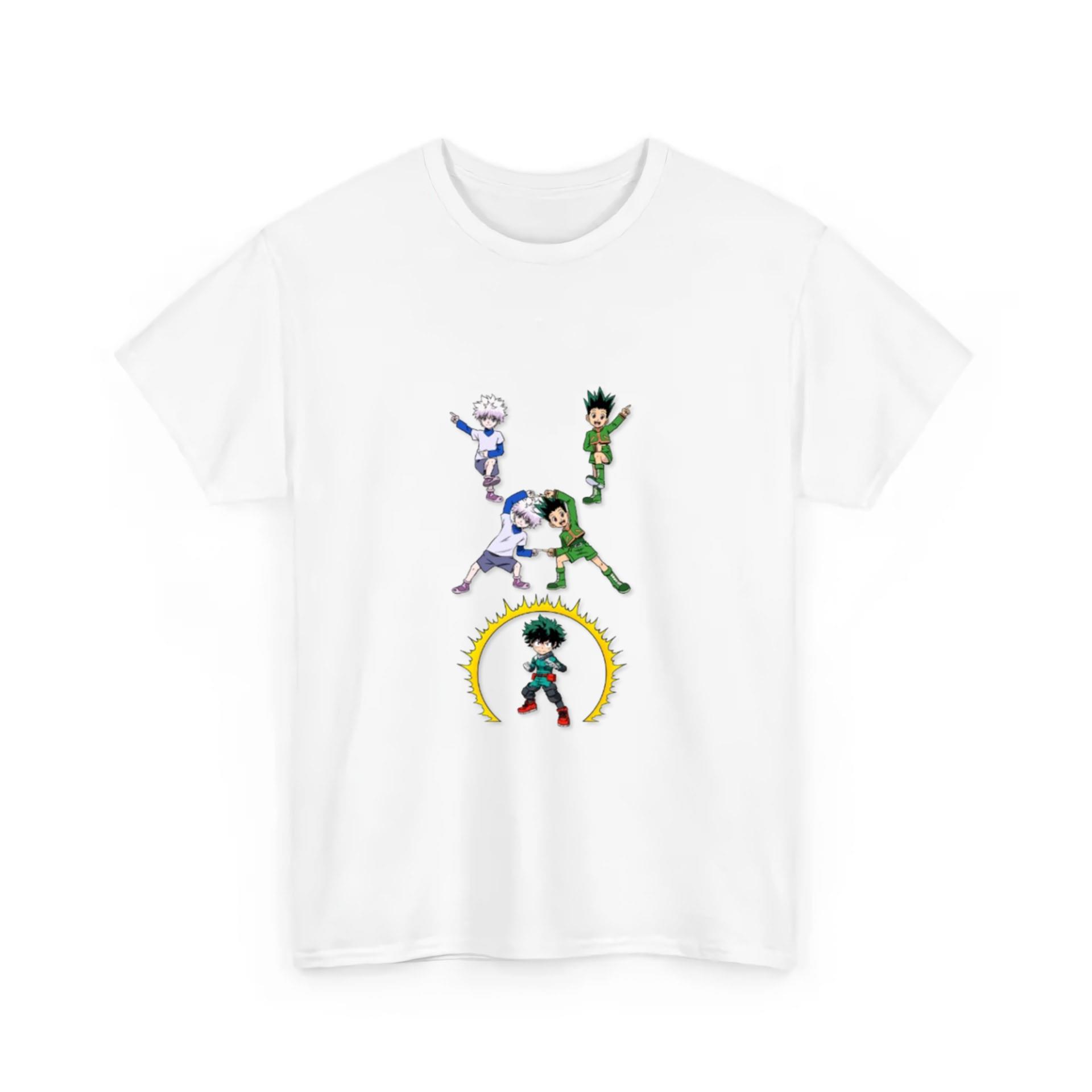 Parody of My Hero Academia T-shirt Gon Kirua and Deku Fusion Izuku ...