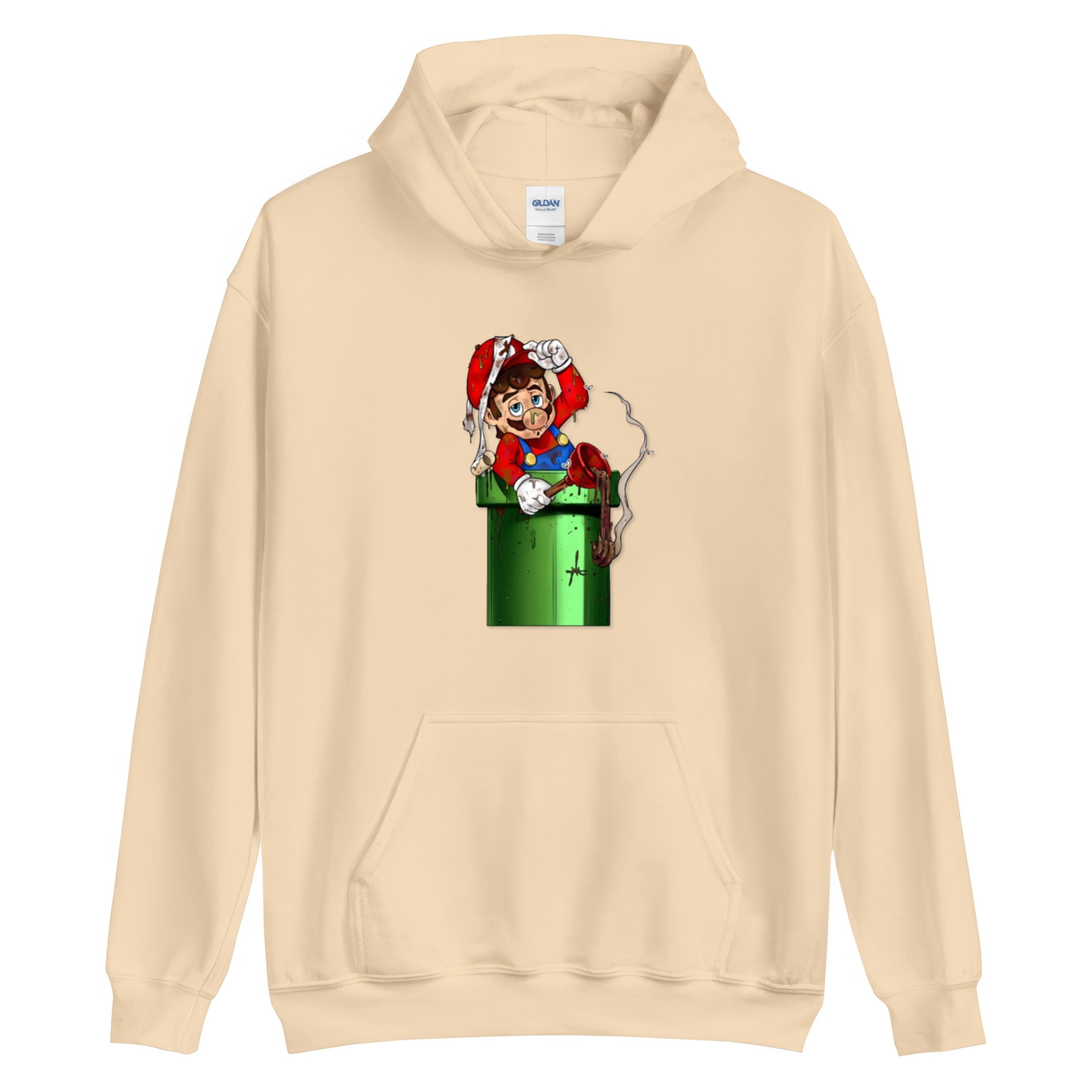 Parody of Super Mario Hoodie Super Mario Bros Hoodie-New - Walmart.com