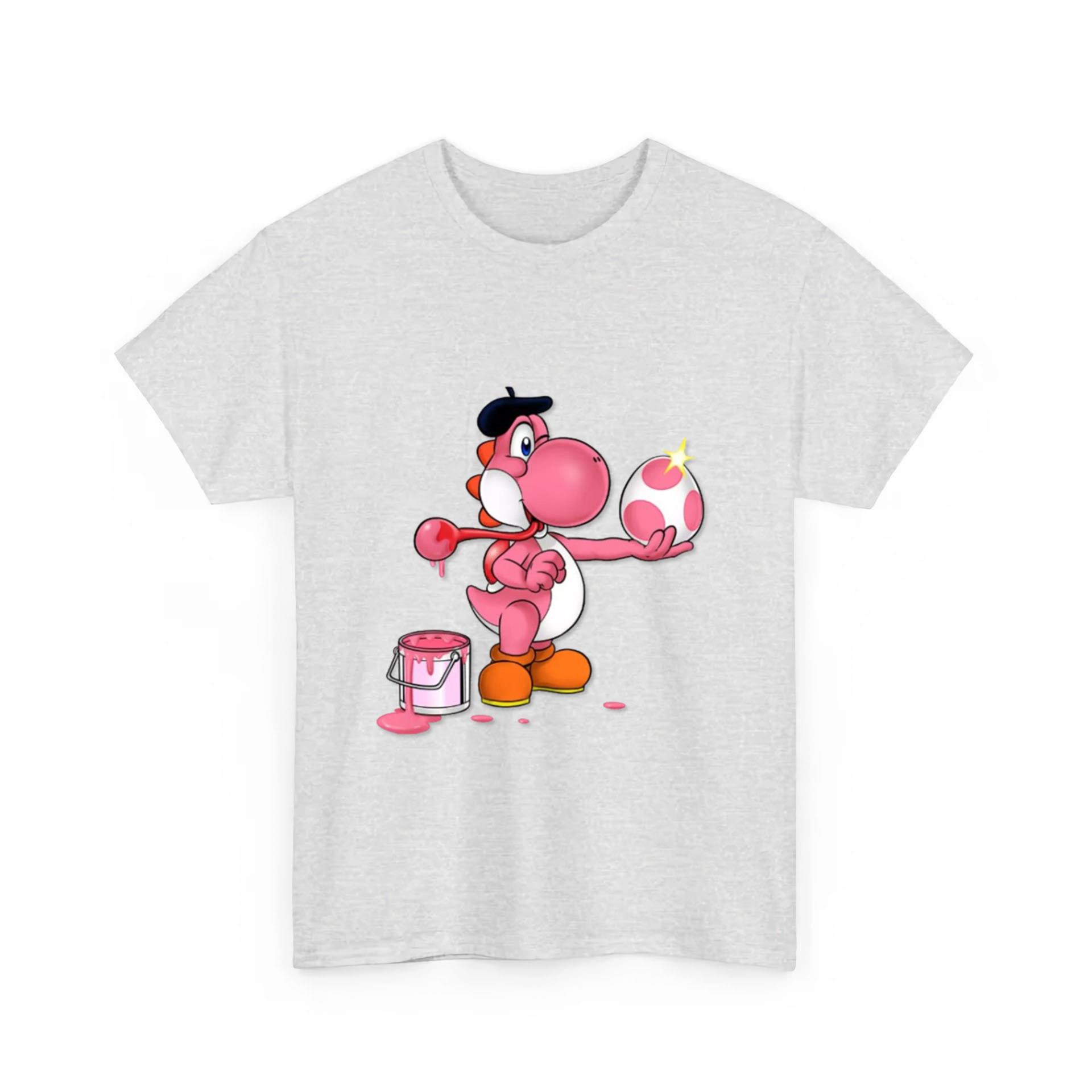 Parody of Yoshi T-shirt Pink Yoshi T-shirt Super Mario World shirt- New ...