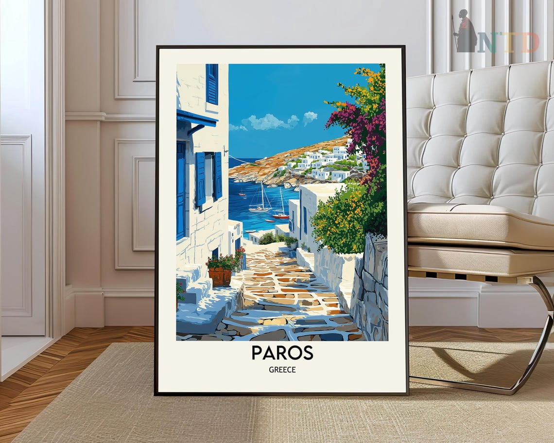 Paros Print, Paros Wall Art, Paros Poster, Paros Photo, Paros Poster ...