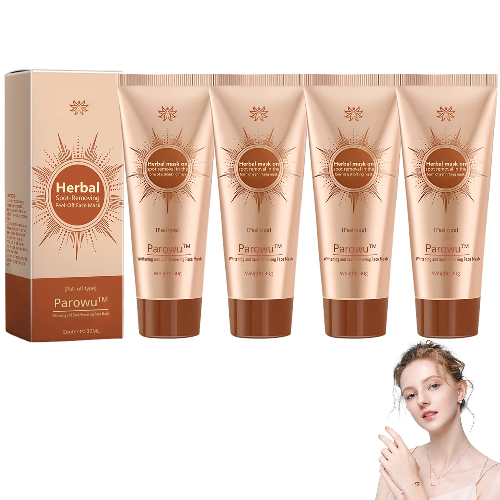 Parowu Spot Removing Face Mask, Clay Mask for Face, Parowu Herbal Spots ...