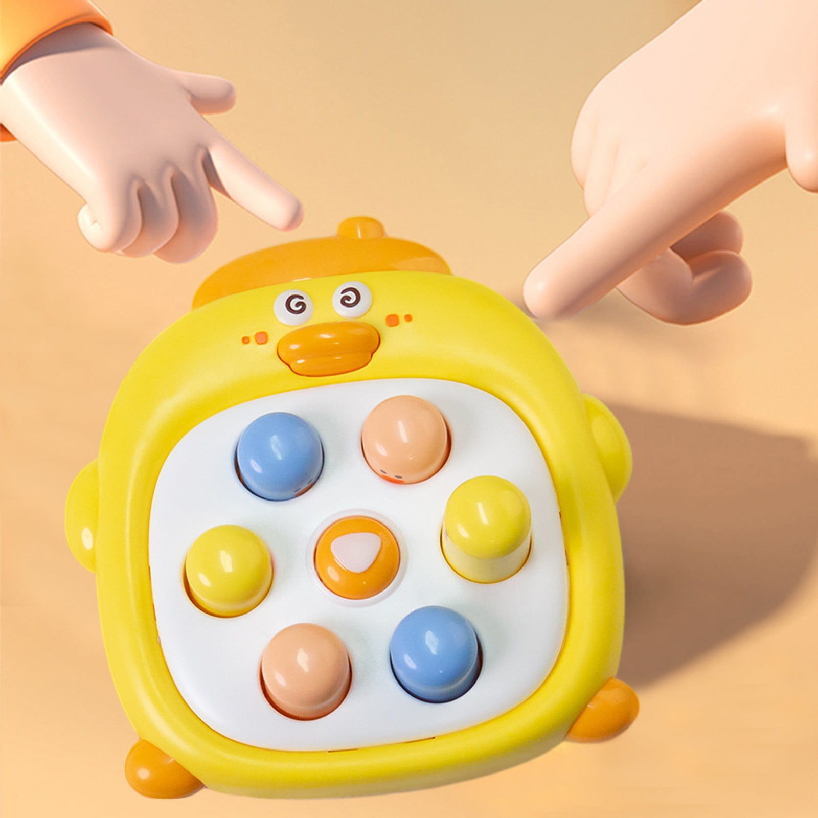 Paroyu Ducks Whack-a-Mole, Children's Quick Push Game Toys, Pressing ...