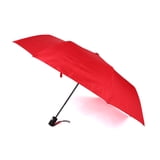 Parquet Auto Open Telescopic Compact Umbrella (Red) - Walmart.com