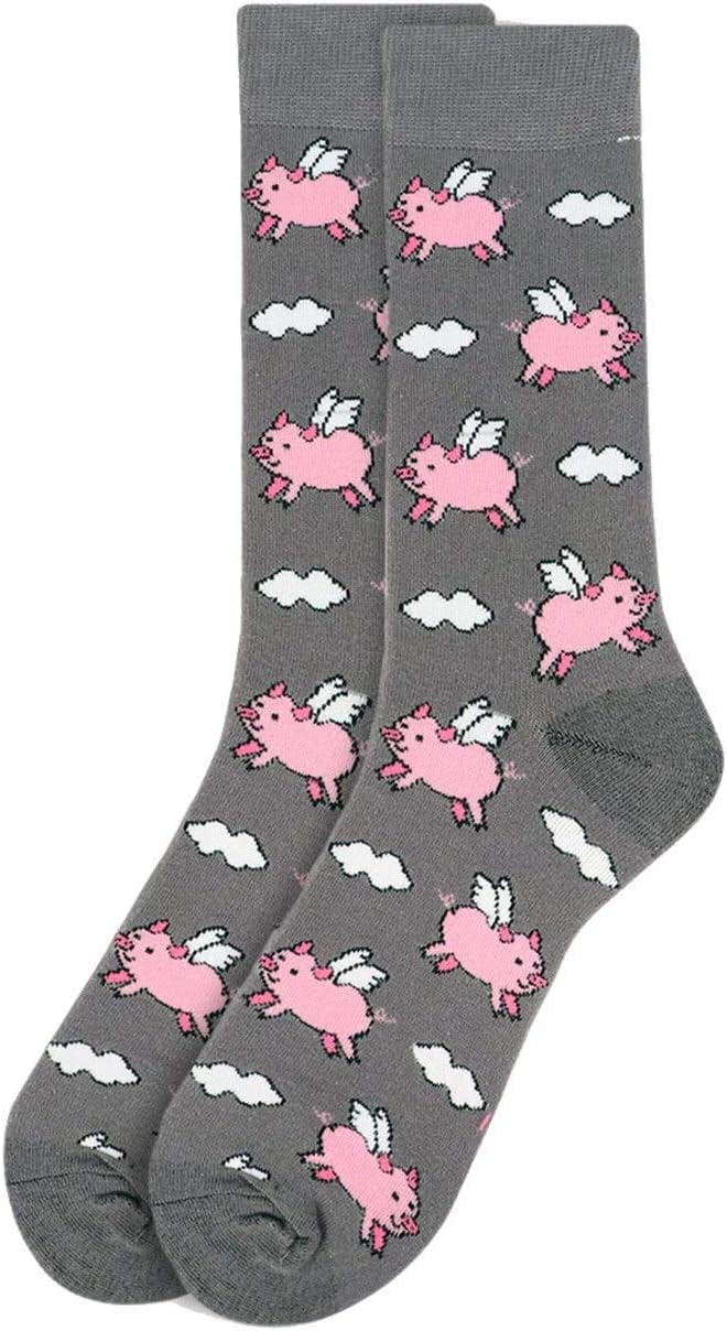 Parquet Funny Socks for Men-Novelty Crazy Silly Socks Gift for Dad ...