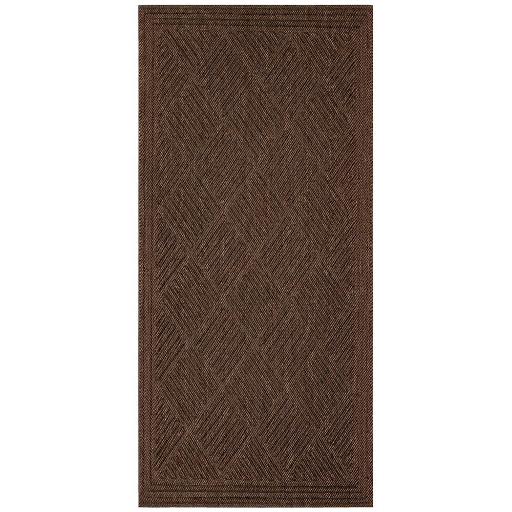 Parquet Impressions Jacquard Copper 36 in. x 60 in. Recycled Rubber ...