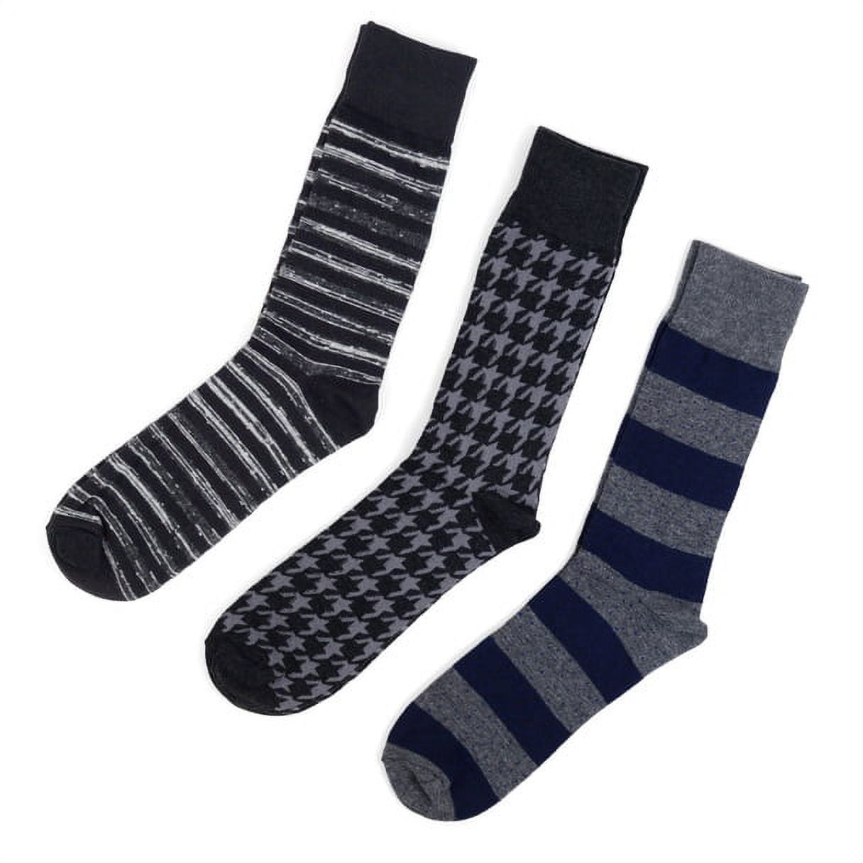 Parqueut Men's Fashion Fancy Dress Sock 3- Pack - Walmart.com