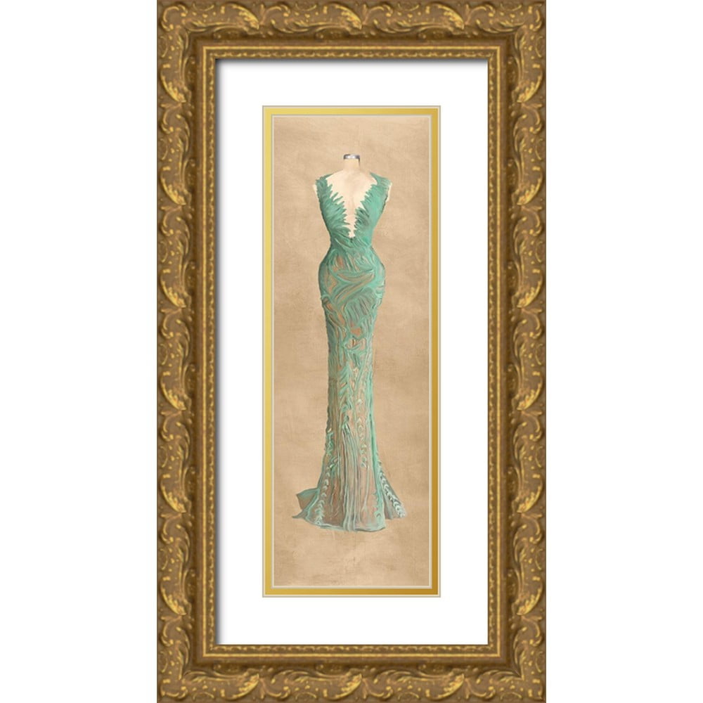 Parr, Kelly 7x14 Gold Ornate Wood Framed with Double Matting Museum Art ...