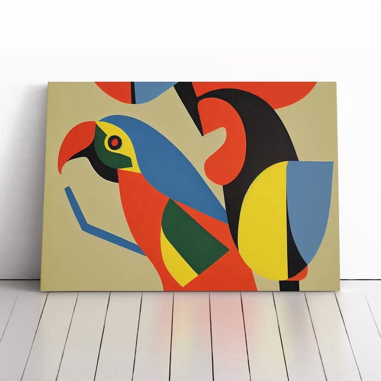 Parrot Abstract Vol.3 Wall Art Print Decor Living Room Art Home Decor ...