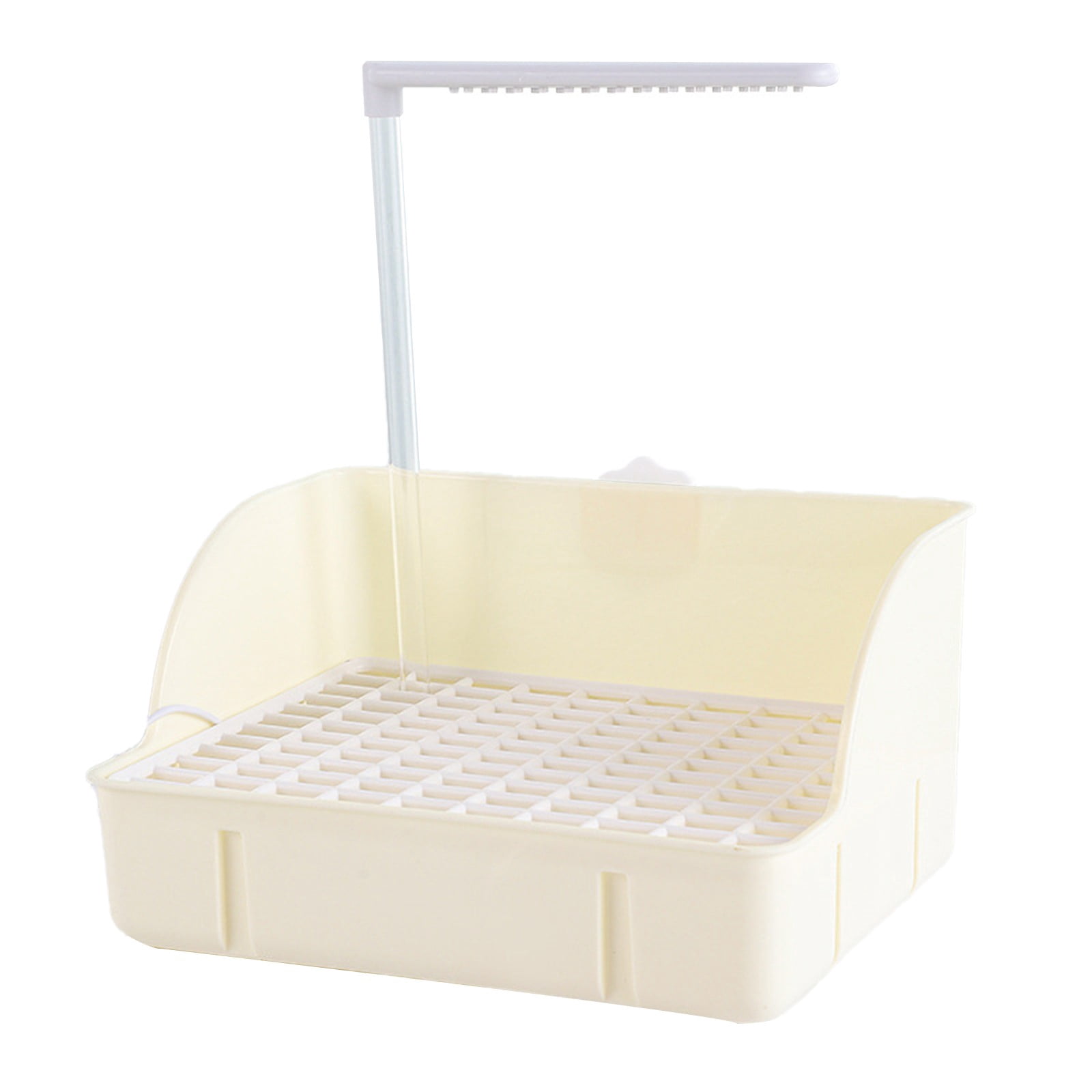 Parrot Bath Tub Automatic Circulating Bird Bath Tool - White, With Self ...