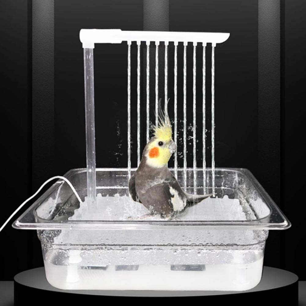 Parrot Bathtub Bird Automatic Bath Shower, Bird Automatic Bath Shower ...