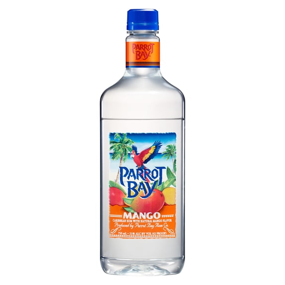 Parrot Bay Mango Rum, 750ml Plastic Bottle - Walmart.com