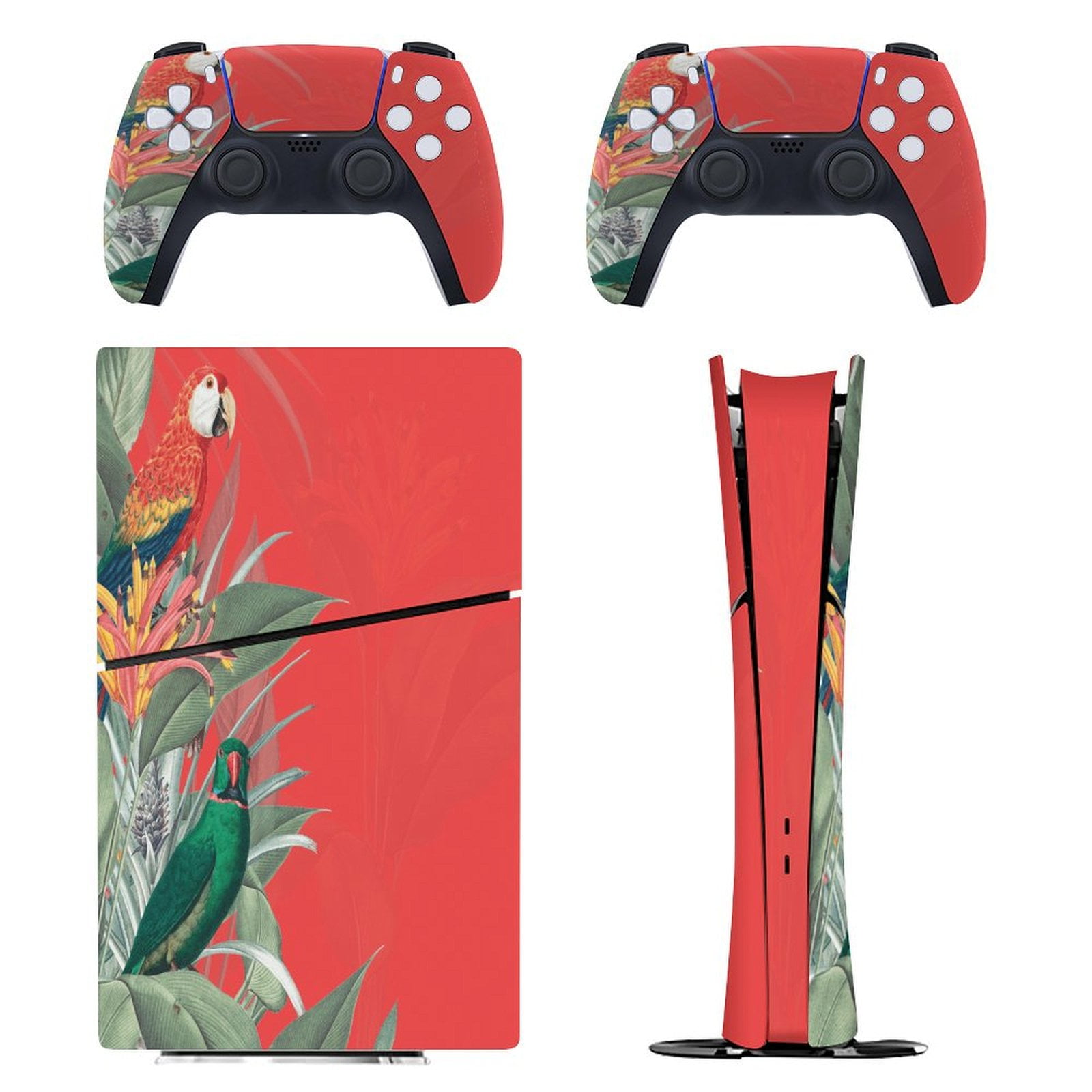 Parrot, Bird PS5/PS5 Slim Digital Disc Skin Sticker For Console And ...