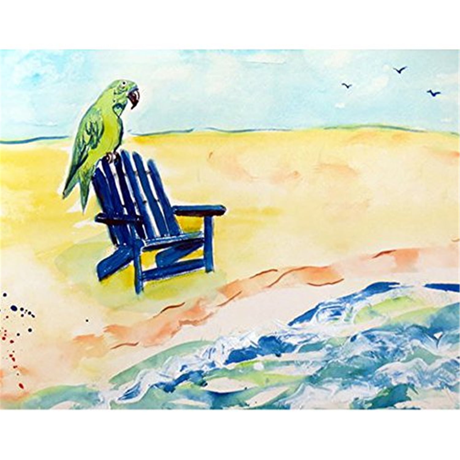 Parrot & Chair Door Mat 30x50 - Walmart.com