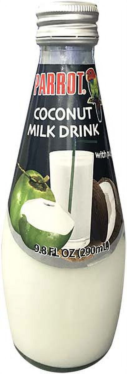 Parrot Coconut Milk Drink, with Pulp, 9.8 Fl Oz, 24 Ct - Walmart.com