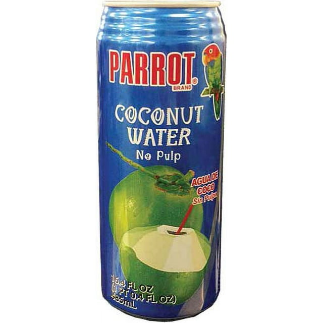 Parrot Coconut Water, No Pulp, 16.4 Fl Oz, 24 Ct - Walmart.com