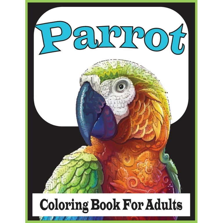 coloring pages of parrots