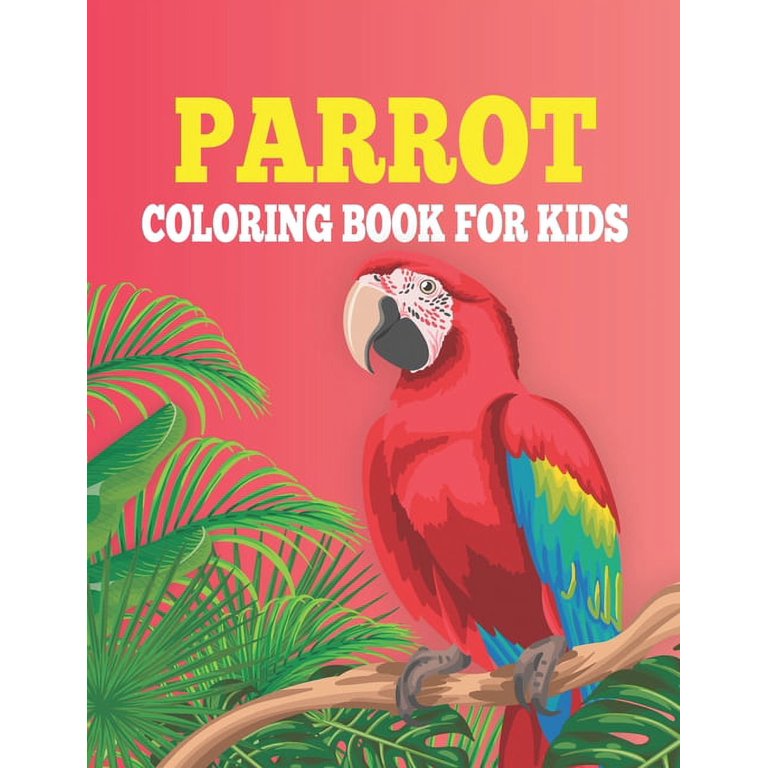macaw coloring book