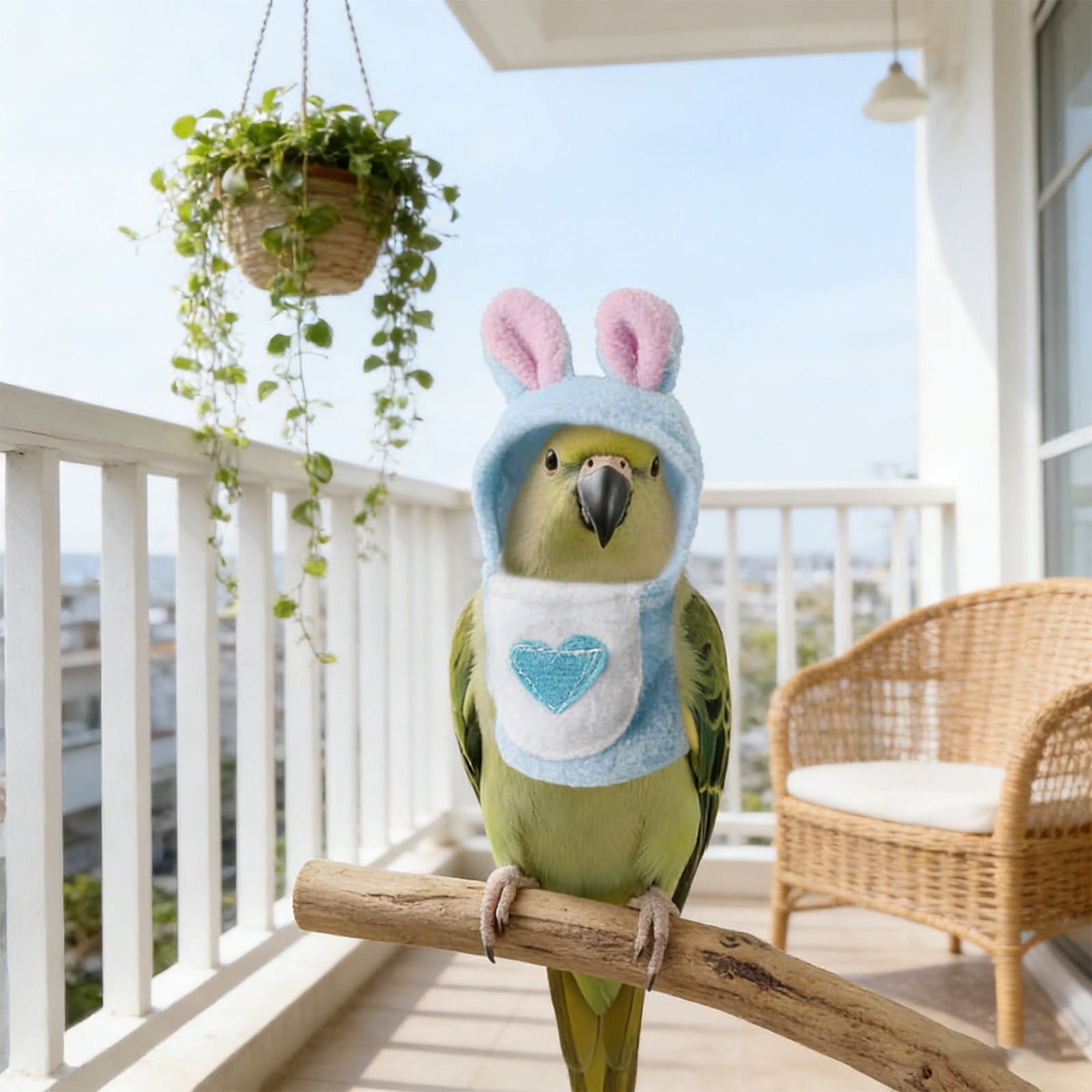 Parrot Costume Bird Role Playing Costume Cute Soft Warm Hoodie Parrot ...
