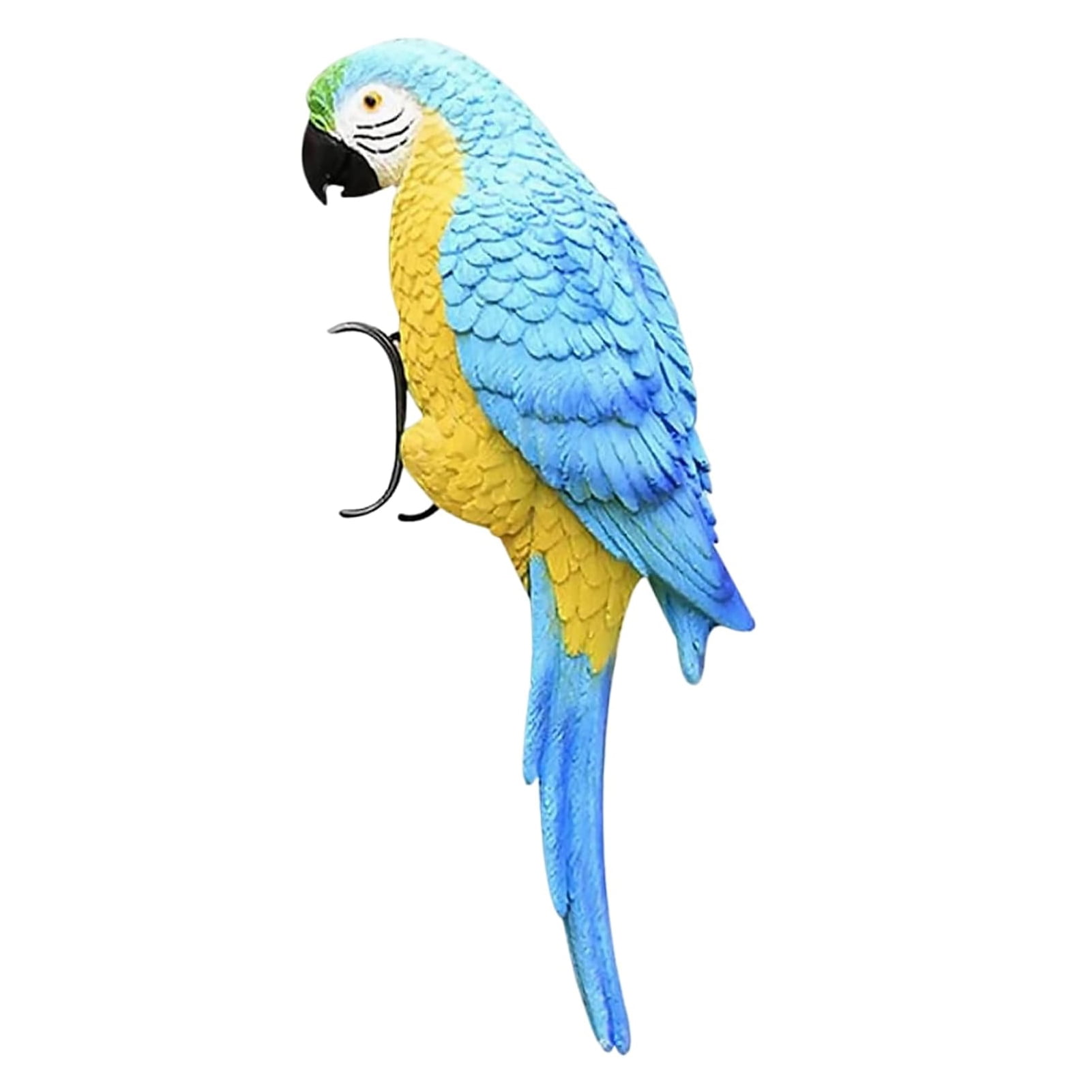 Parrot Decor Resin Flower Pot Hugger Decor For Planters Realistic ...