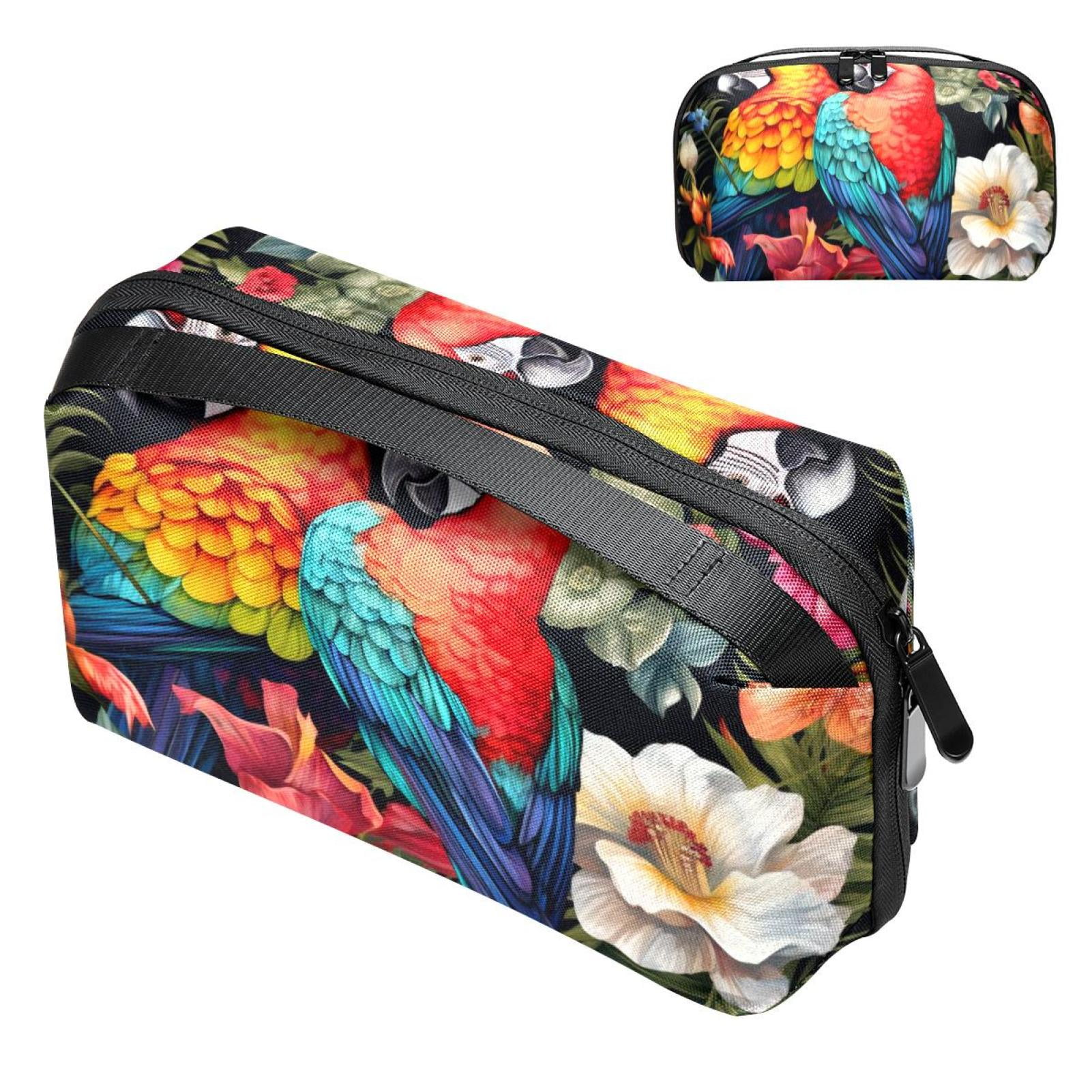Parrot Electronic Organizer Travel Case, Waterproof Oxford Cloth Storage Pouch Bag, Box with ...