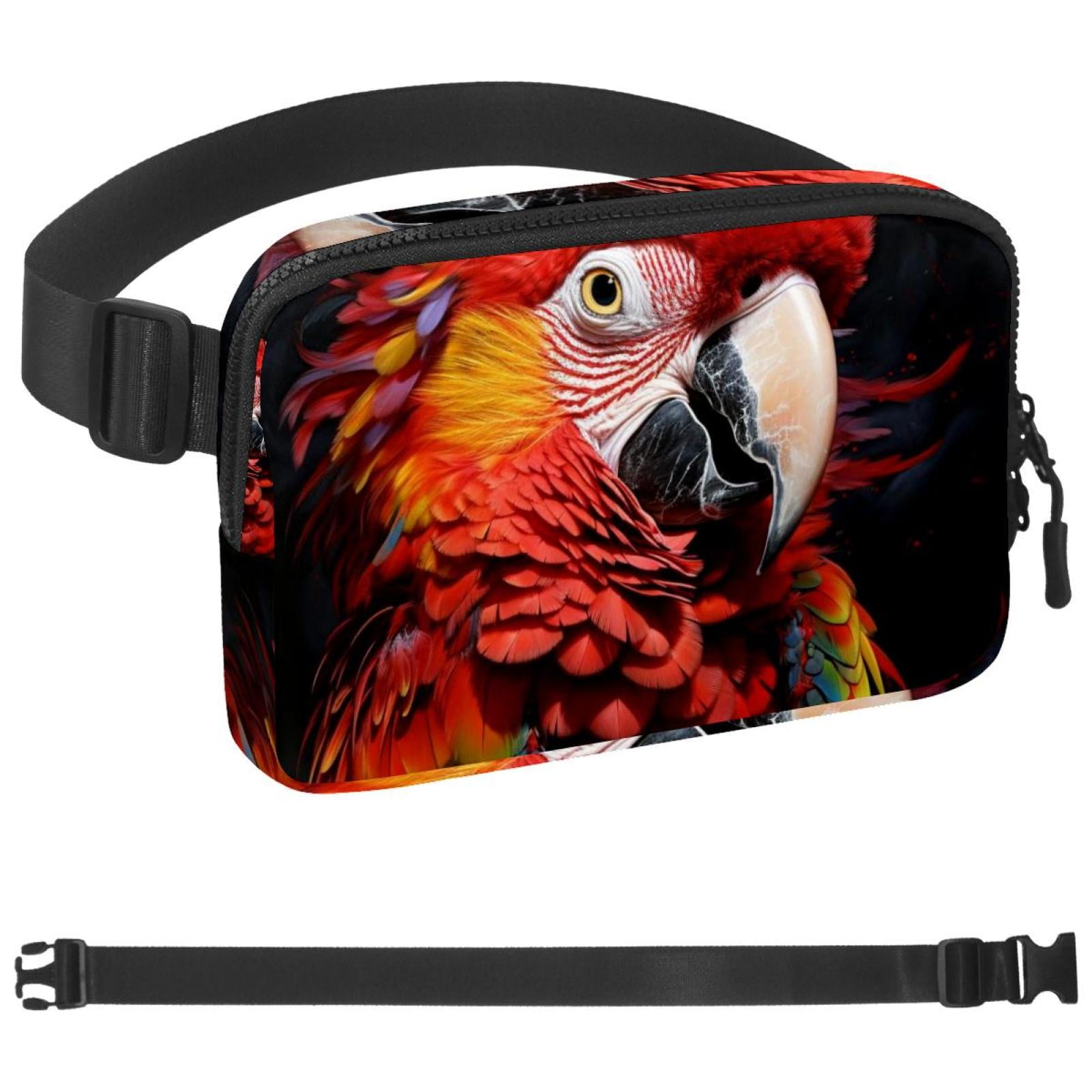 Parrot Fanny Pack for Women Men - Waist bag with Pockets, Gifts for ...
