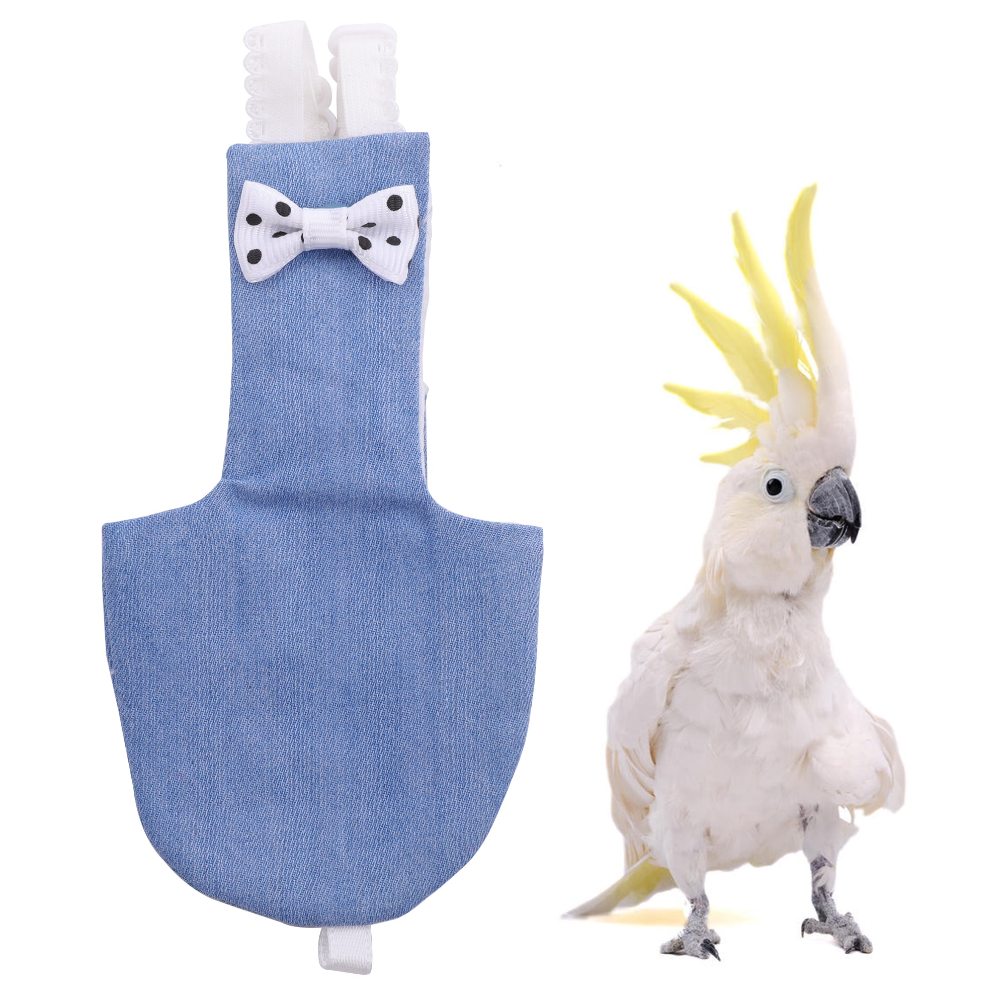 Parrot Flight Suits Diapers, Reusable Washable Parrot Nappies Clothes ...