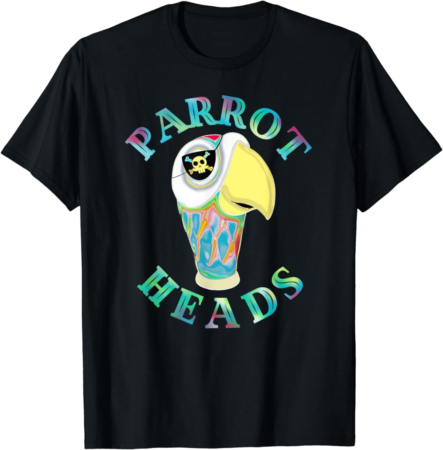 Parrot Head Fan Design T-Shirt - Walmart.com