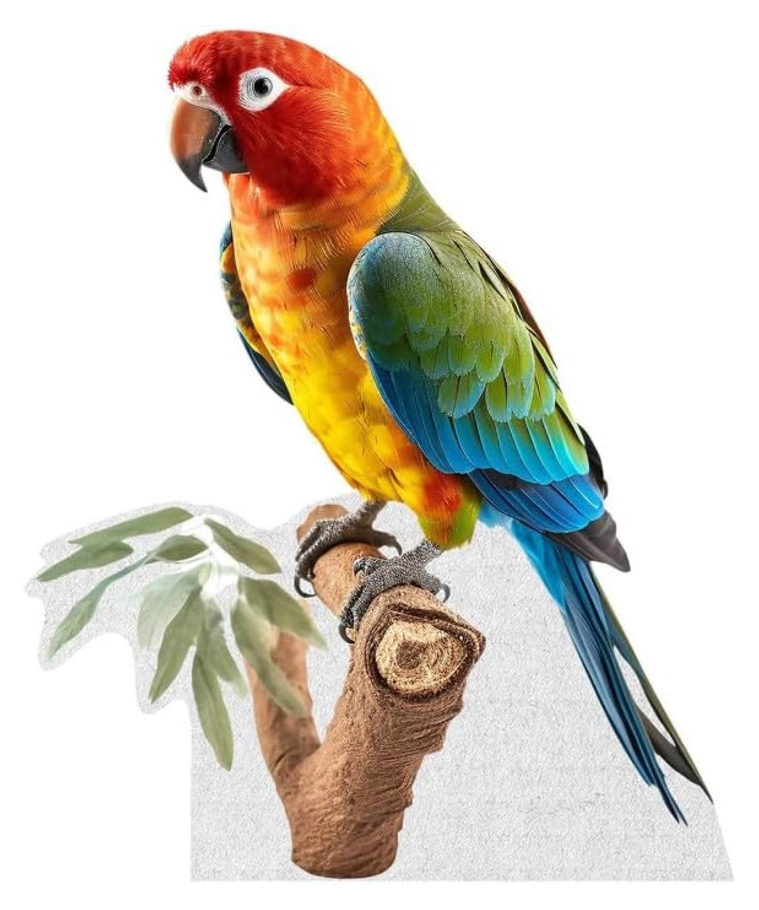 Parrot - Life Size Cardboard Cutout Standup People with Support Standee ...