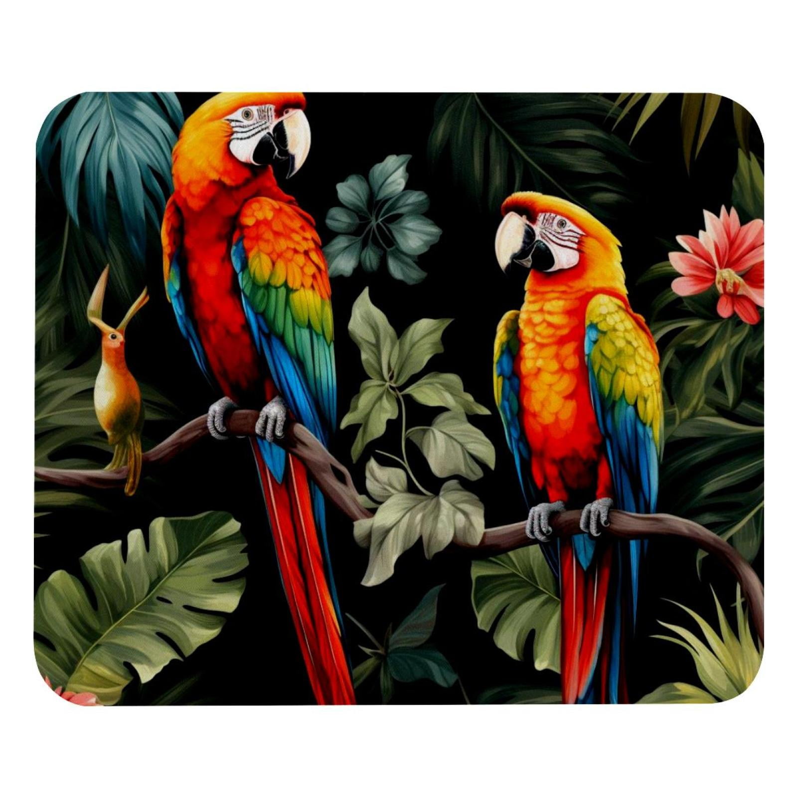 Parrot Mouse Pad, Cloth with Rubberized Base - Walmart.com