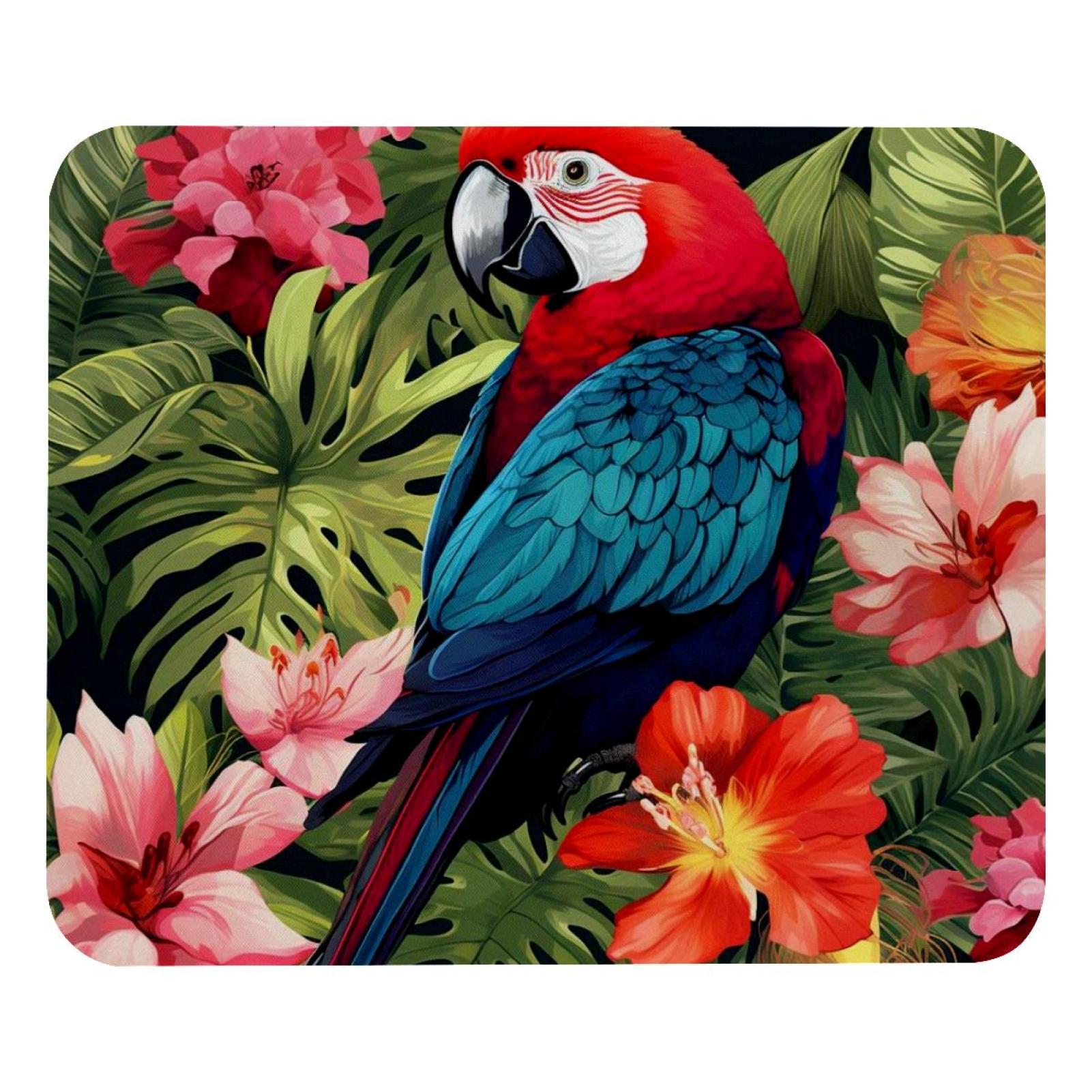 Parrot Mouse Pad for Wireless Mouse Home Office Desk Laptop with Rubber ...