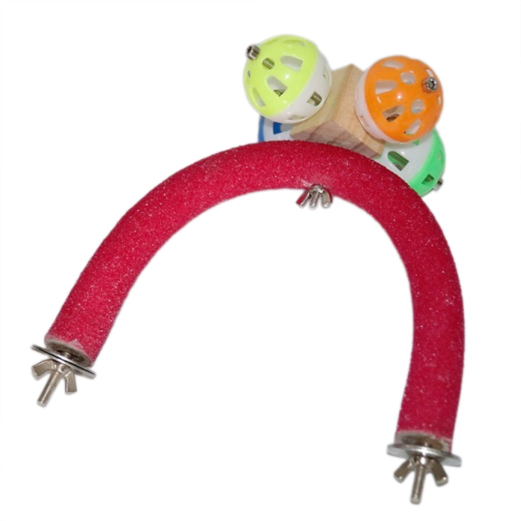 Parrot Perches Bird Stand Branch Cage Accessories for Lovebirds ...