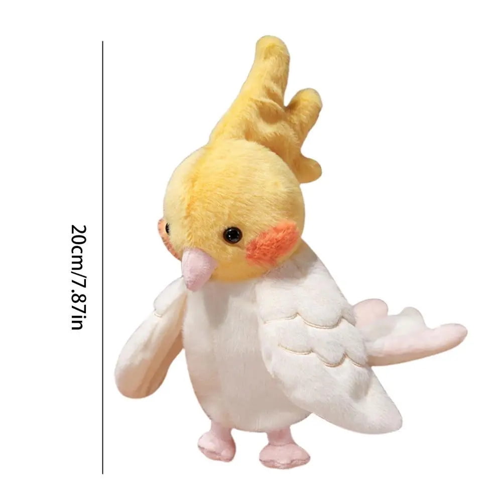 Parrot Plush Hand Puppets Lifelike Parrot Stuffed Animal Plush Role ...