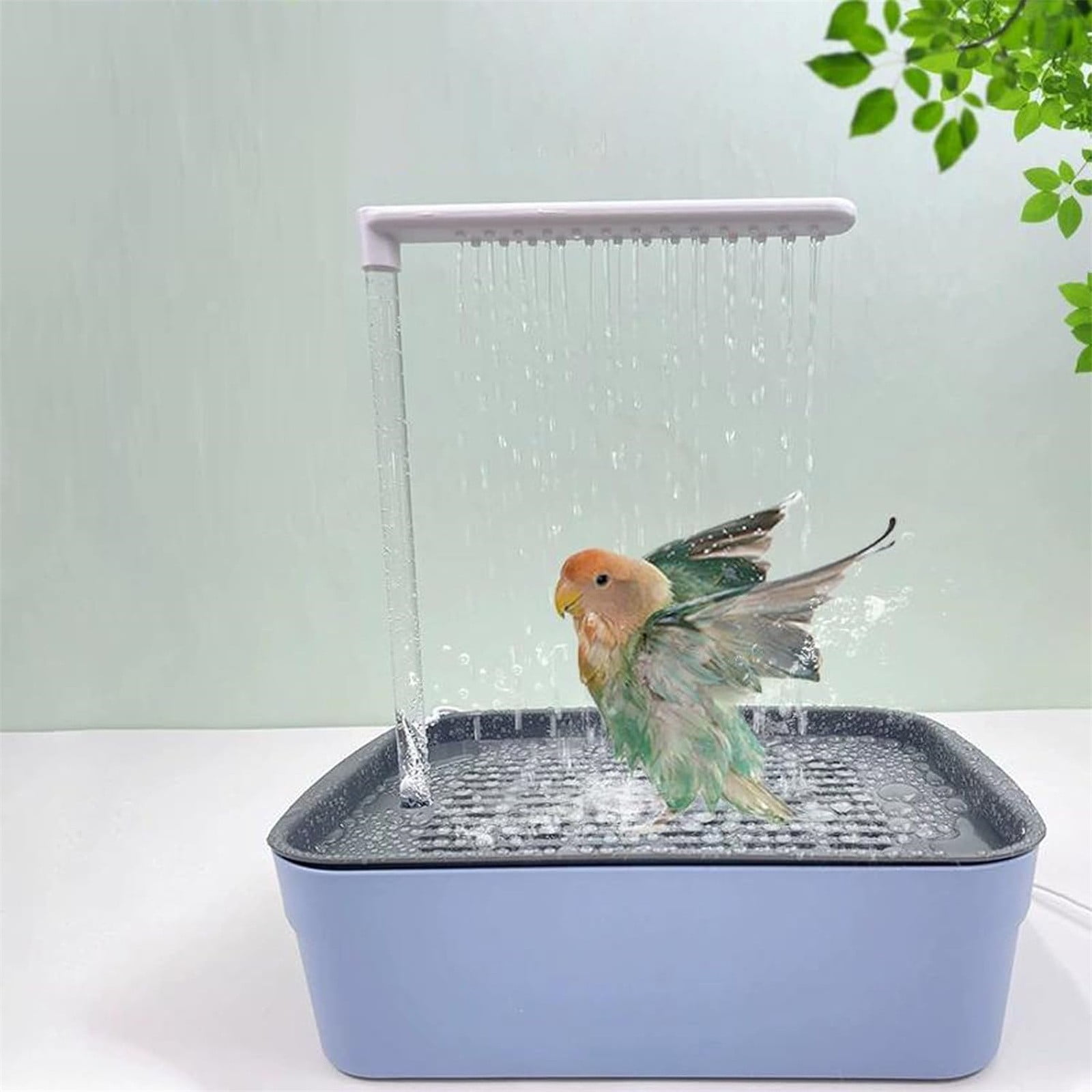 Parrot Specific Shower Basin With Automatic Circulation Water, Meiiso ...