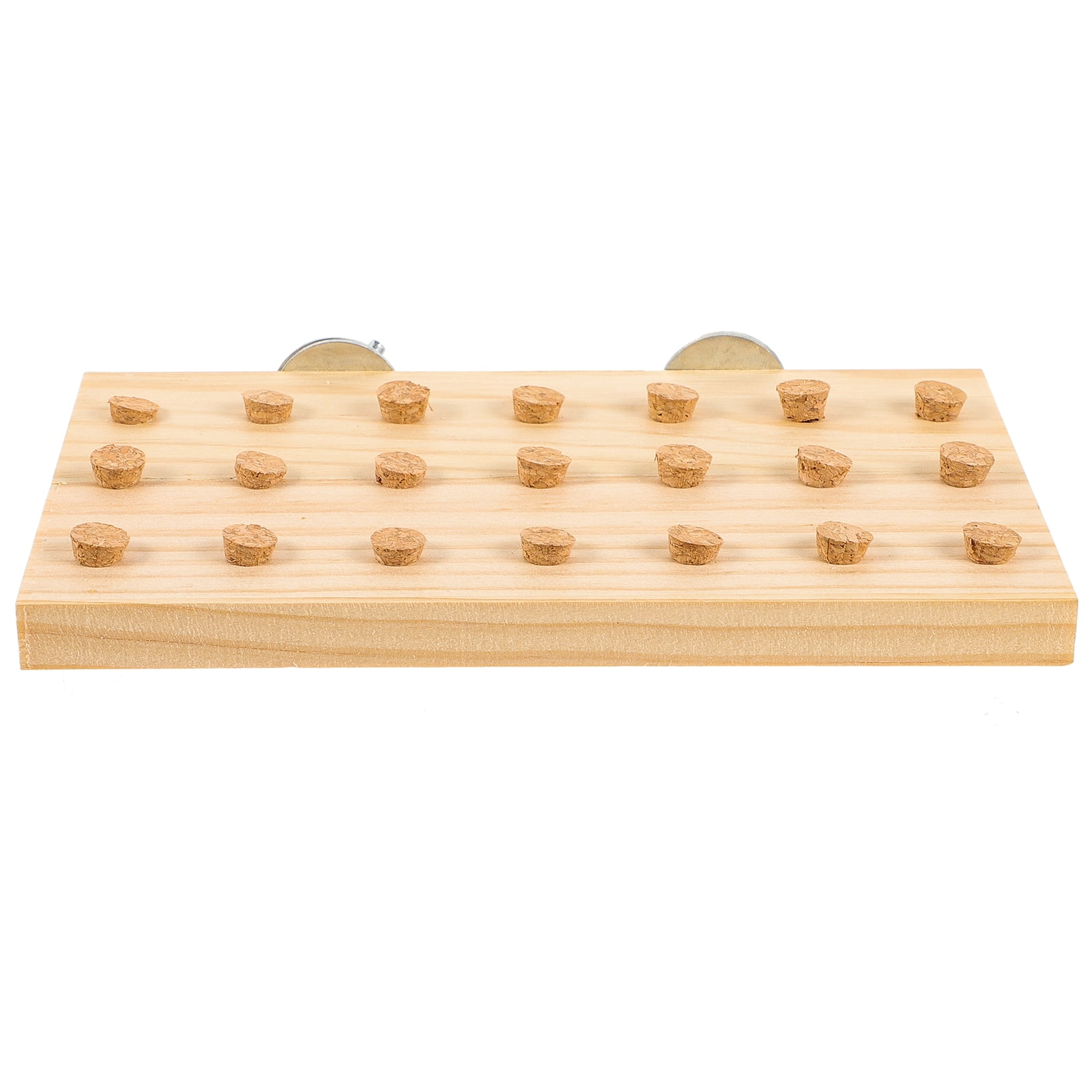 Parrot Stand Toy Parakeet Cage Accessories Wood Platform Bird Wooden ...