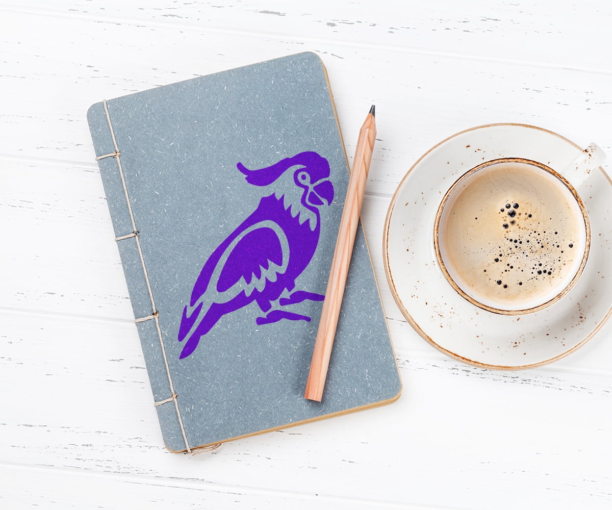 Parrot Stencil - Art and Wall Stencil (20"x20") - Walmart.com