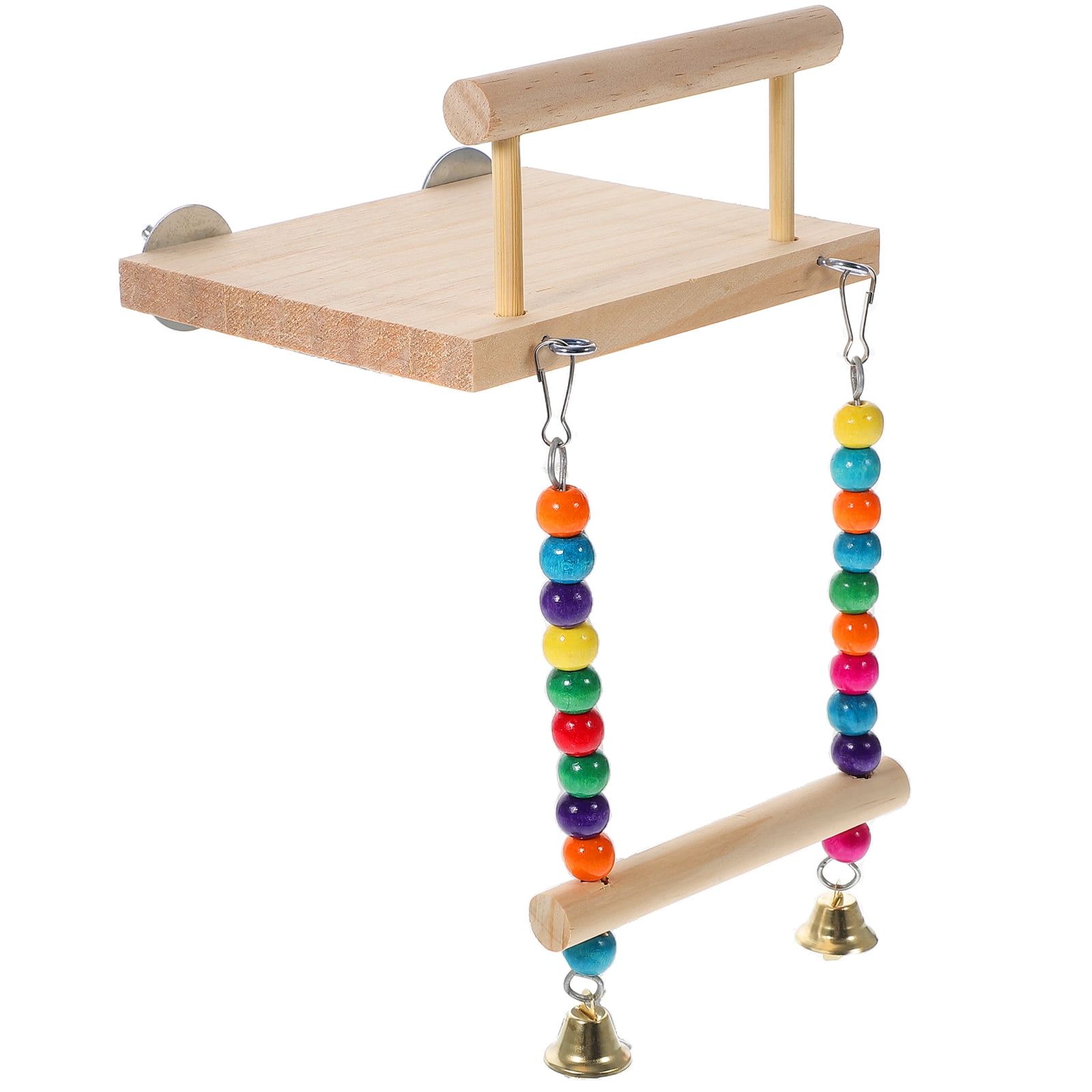 Parrot Swing Parakeet Balance Train Toy Bird Playground Accessories for ...
