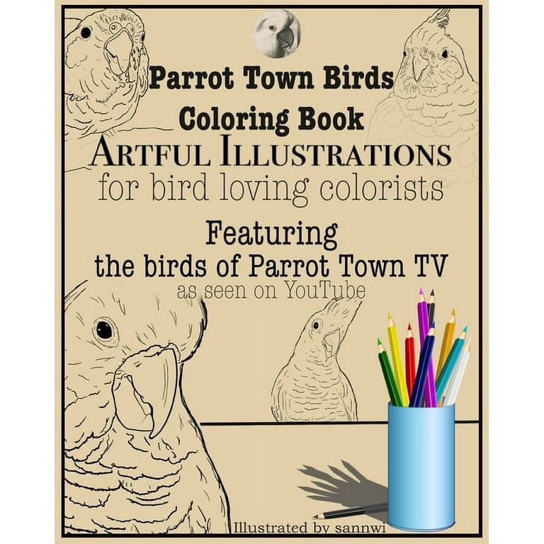 animal town coloring pages