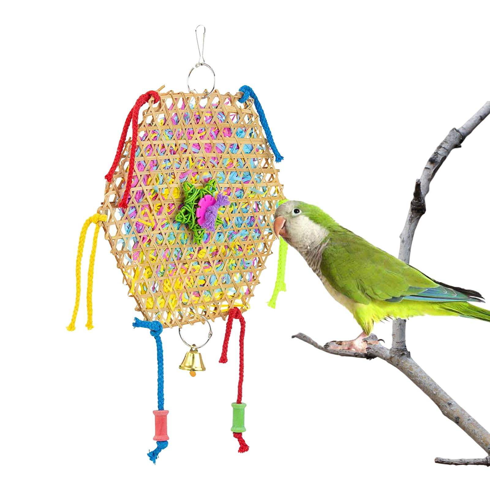 Parrot Toy Bird Chewing Toy Parrot Cage Bite Toys Bird Chopper Toy for ...