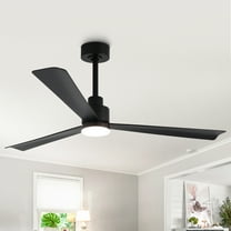 Parrot Uncle 42" IP65 Waterproof Plug-in Outdoor Ceiling Fan with Light ...