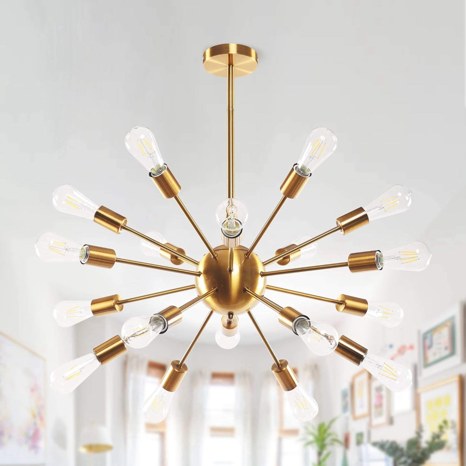 Parrot Uncle Pendant Light Modern Sputnik Light Fixture Chandelier ...
