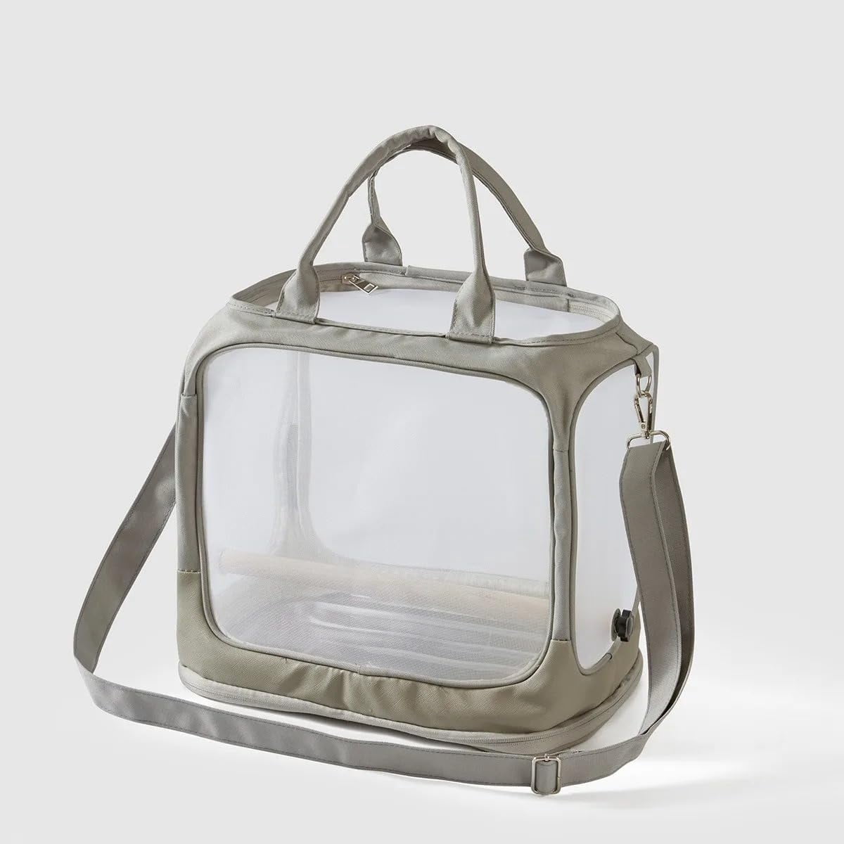 Parrot go Out Portable Bird Bag Oxford Cloth Clear pet cage Foldable ...