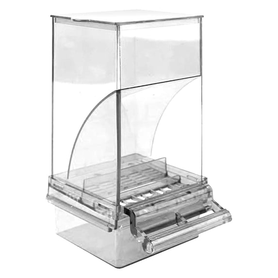 Parrots Feeder Food Container Feeding Box Antispill Bird Feeding Supply ...