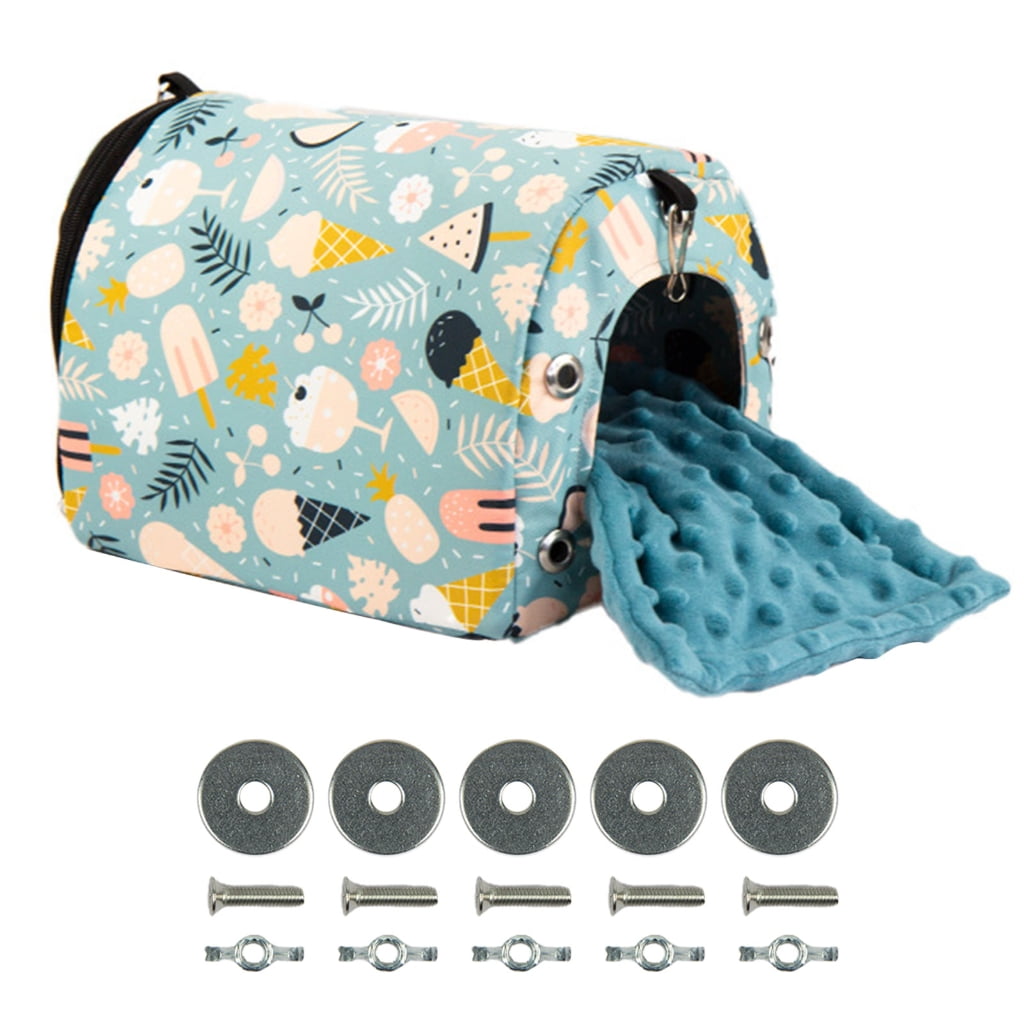 Parrots Nest Hut Cage Mounted Nest Hangable Tree House Small Bird ...