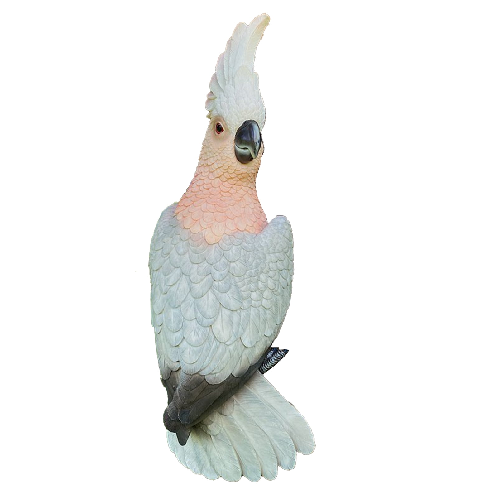 Parrots Outdoor Decor Bird Statue Tree Hanging Decor Garden Sculpture ...