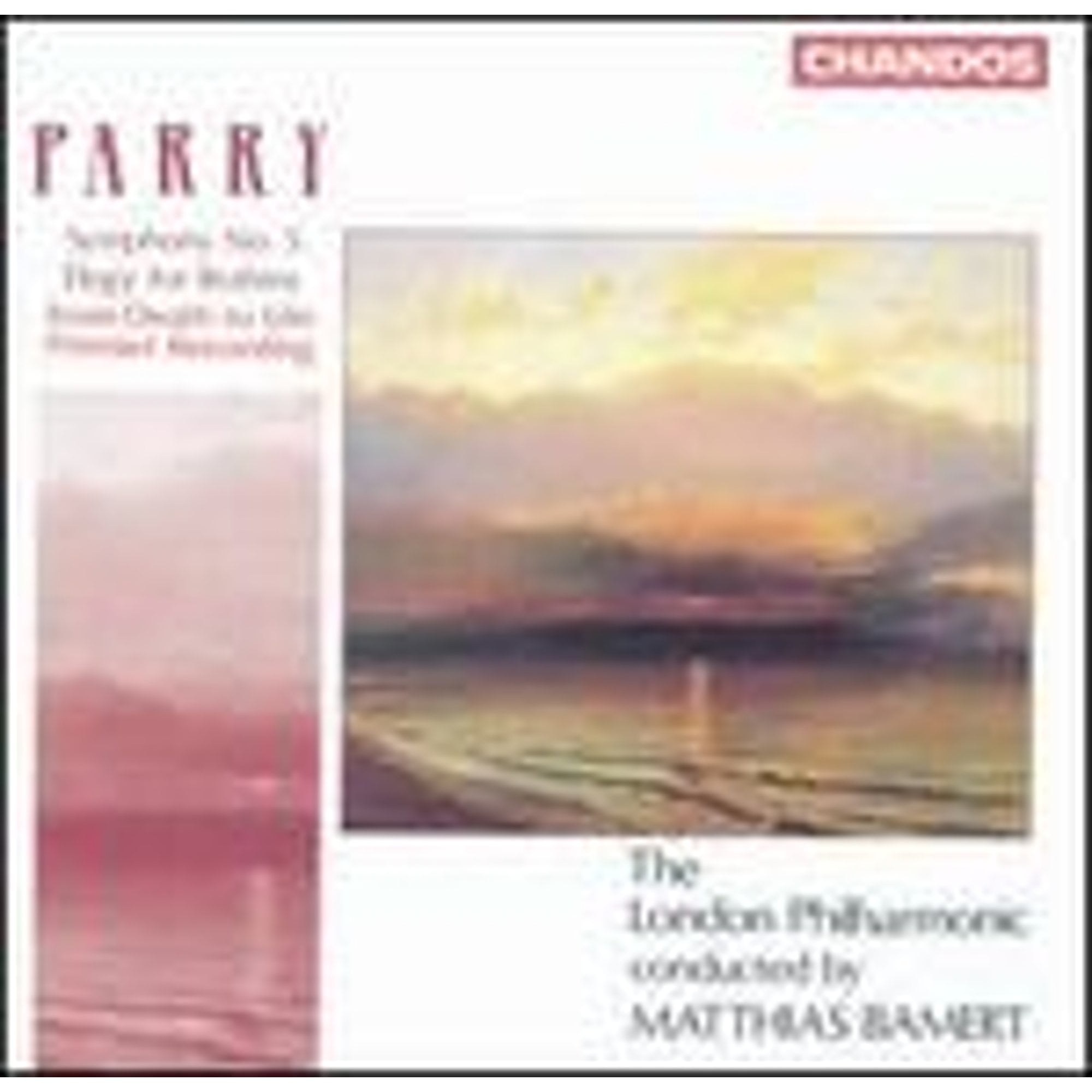 Parry: Symphony No. 5; Elegy for Brahms; From Death to Life (CD) by ...
