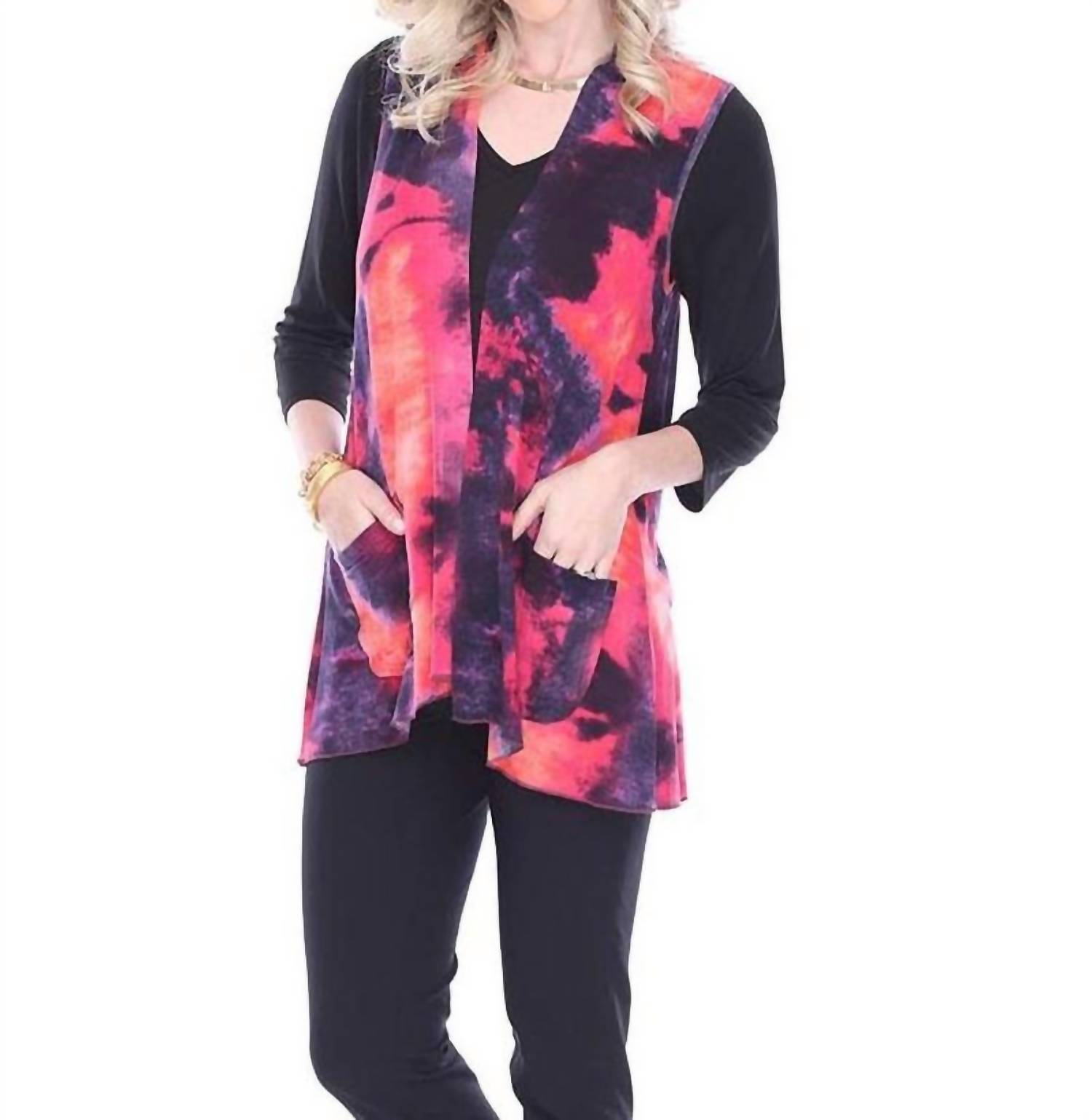 Parsley & Sage Savanna Pocket Vest - Walmart.com