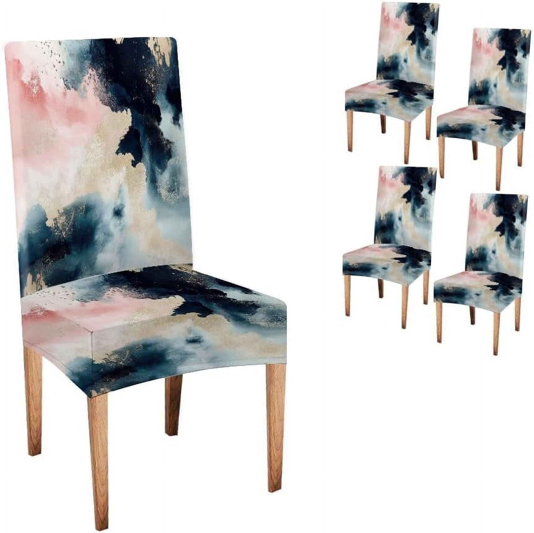 Parson Chair Covers Set of 4 Stretch Parsons Chair Slipcovers Universal ...
