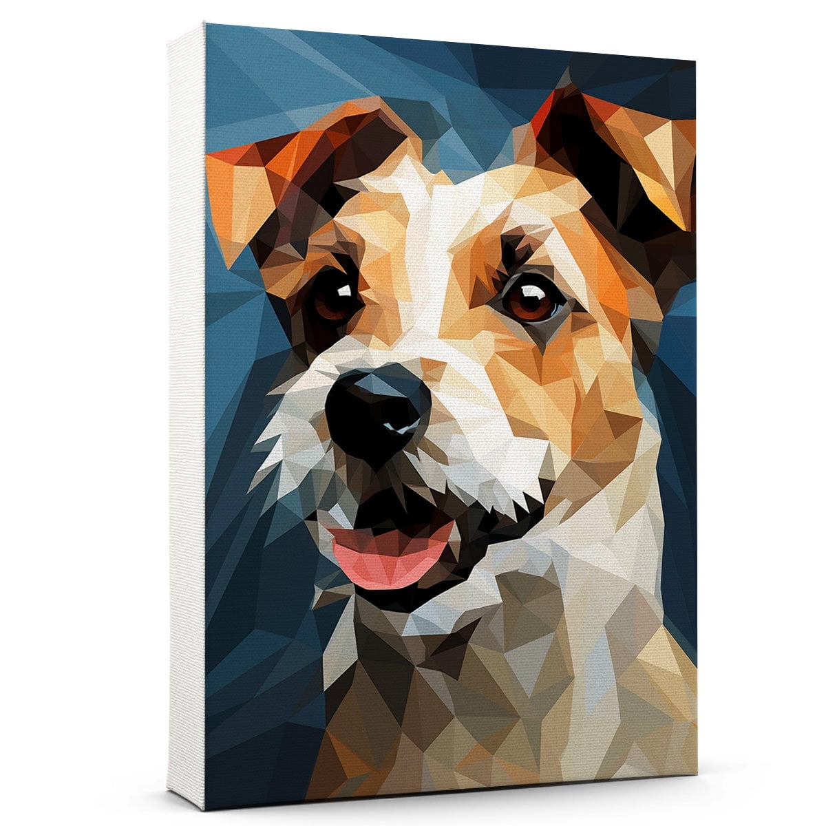 Parson Russell Terrier Colorful Dog Wall Decor Animal Wall Art, Dog ...