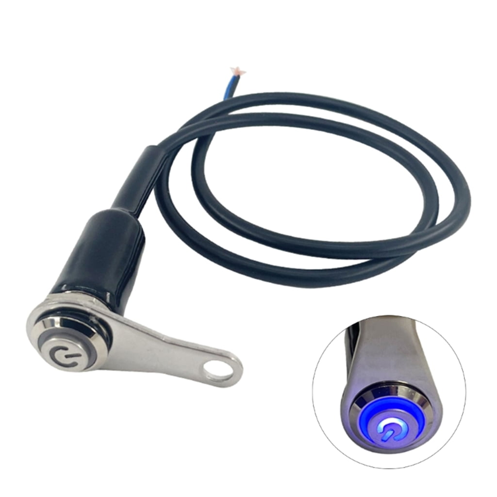 Part Dirt Bike Button On Off Motorcycles Engine Starter Stop Self-lock ...