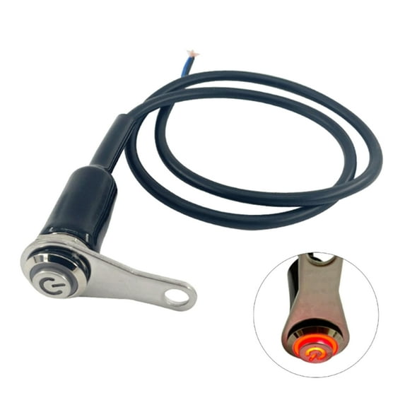 Part Dirt Bike Button On Off Motorcycles Engine Starter Stop Self-lock ...